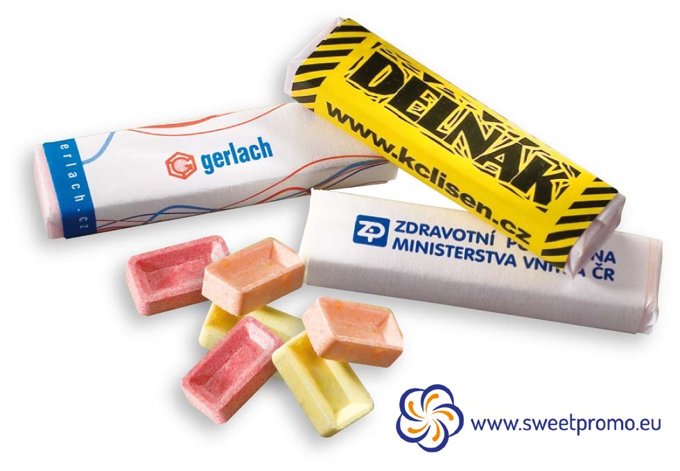 LIPO bonbony s vlastním potiskem - V balení: 540ks :: Sweet-Promo.eu