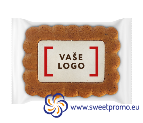 Gingerbread rectangle 5 g - Amount in package: 250pcs :: Sweet-Promo.eu