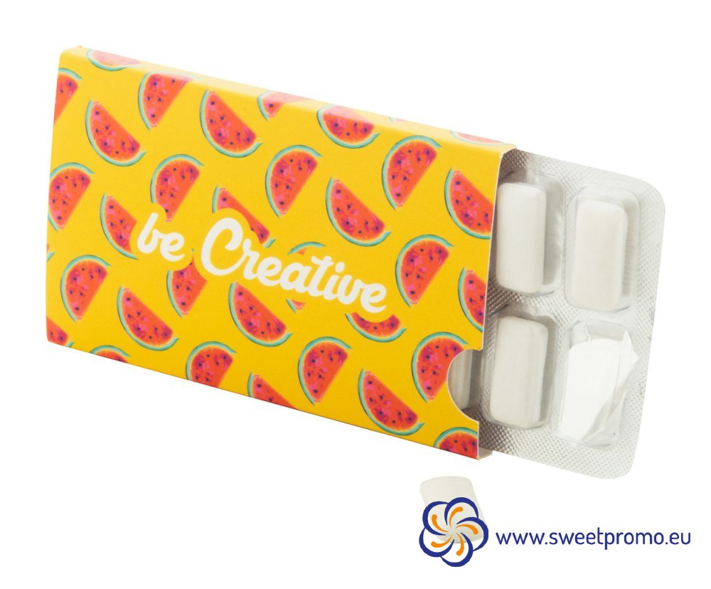 Advertising chewing gum: Small format, big impact :: Sweet-promo.eu