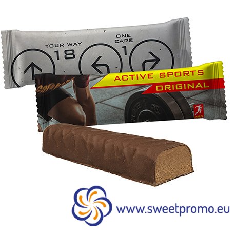 Protein bar 50g - Amount in package: 1000pcs :: Sweet-Promo.eu